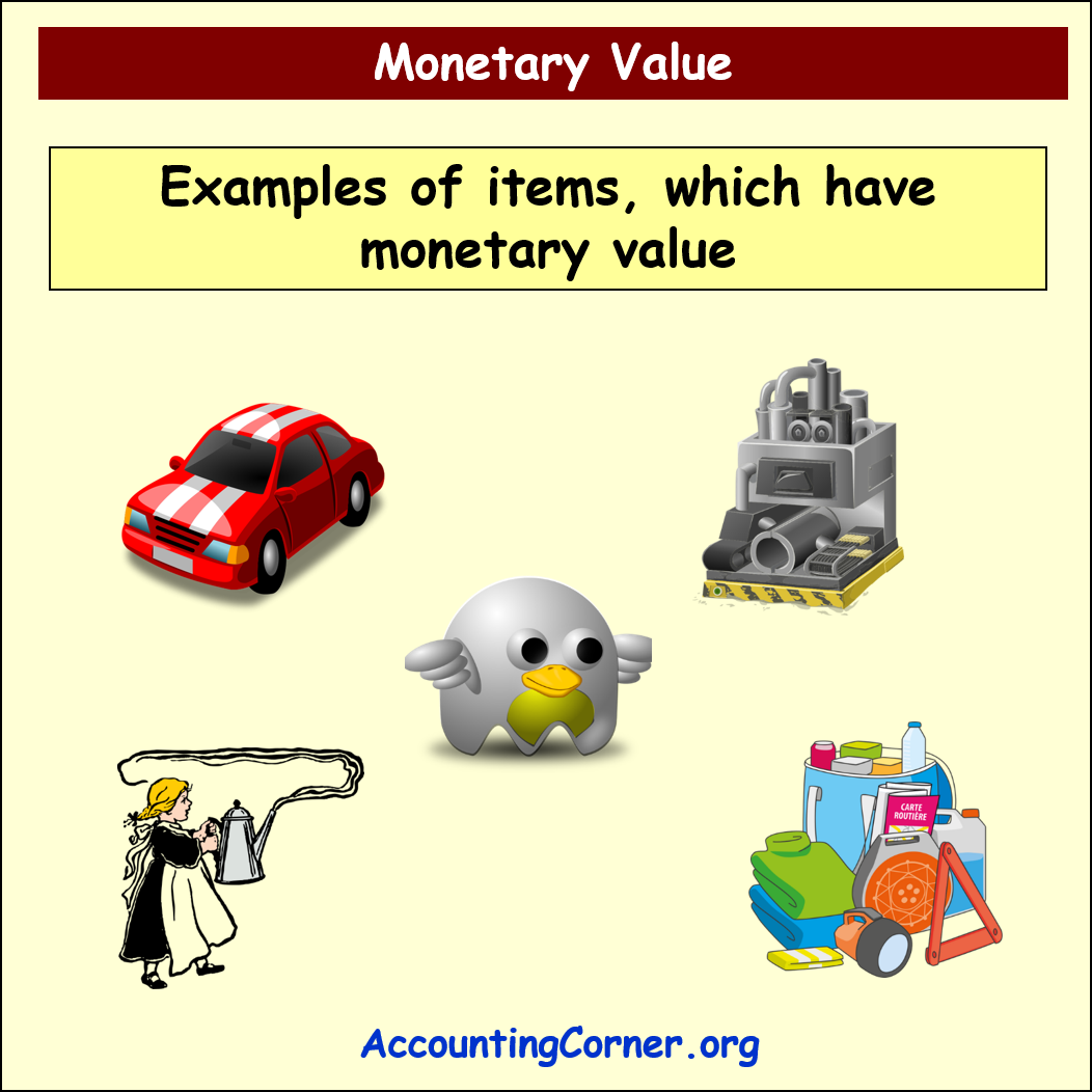 Monetary Value Definition Accounting Corner Monetary Value Definition Accounting Corner
