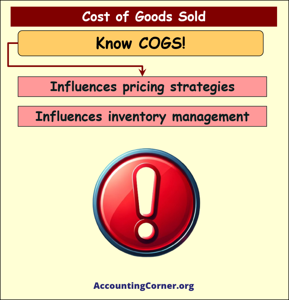 Cost of Goods Sold Formula & Explanation | Accounting Corner